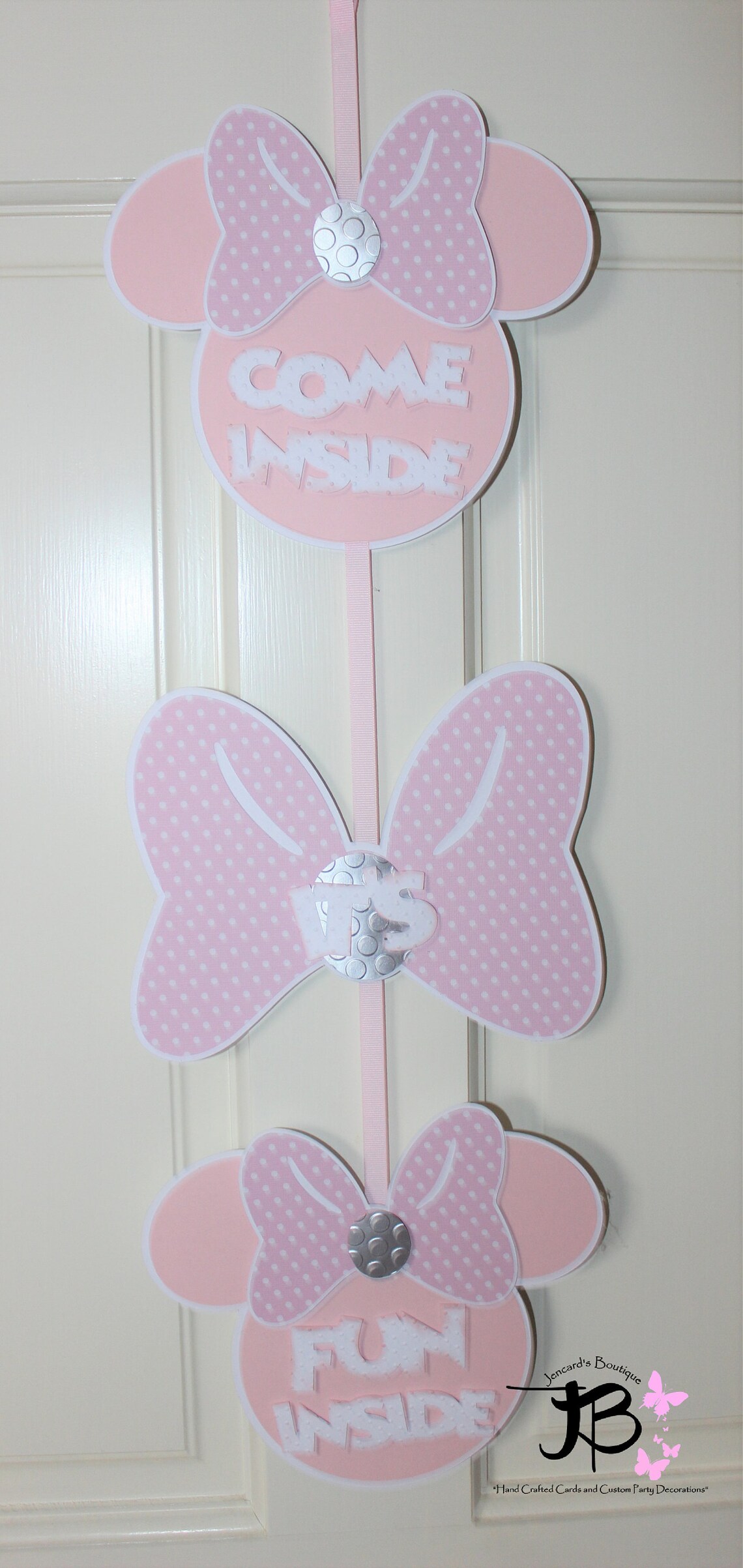Minnie Mouse Door Sign, Minnie Mouse Birthday Door Sign, Minnie Mouse ...