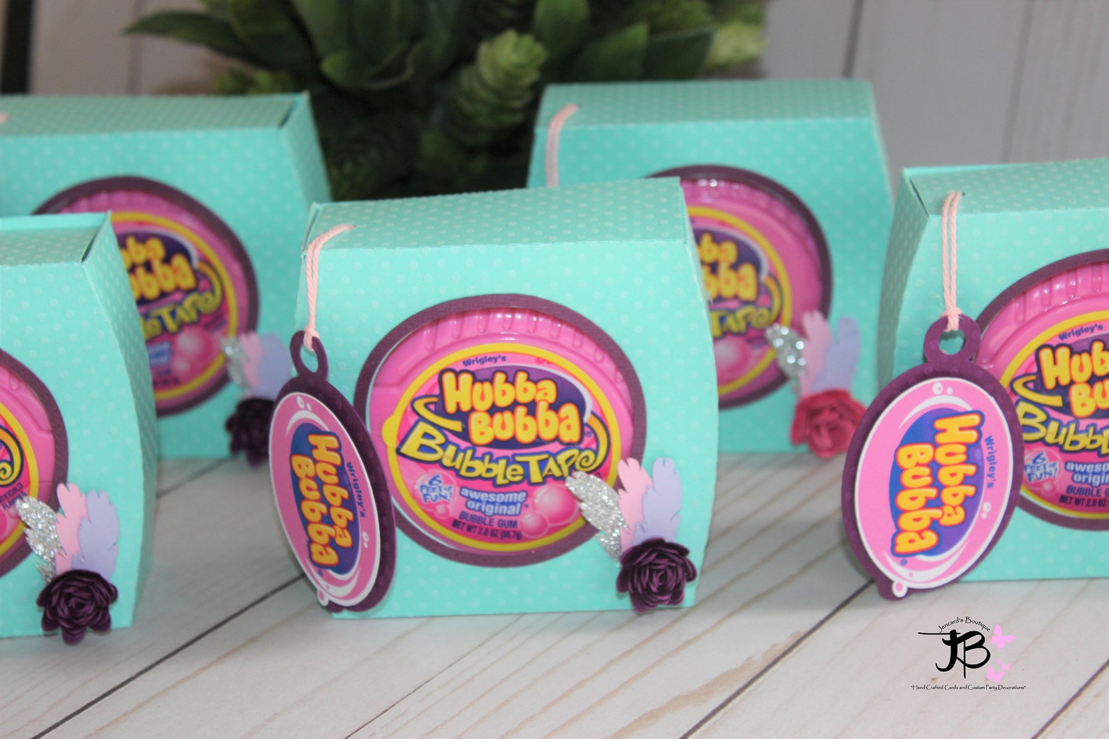 Custom Hubba Bubba Treats Personalized Favor Boxes Hubba - Etsy