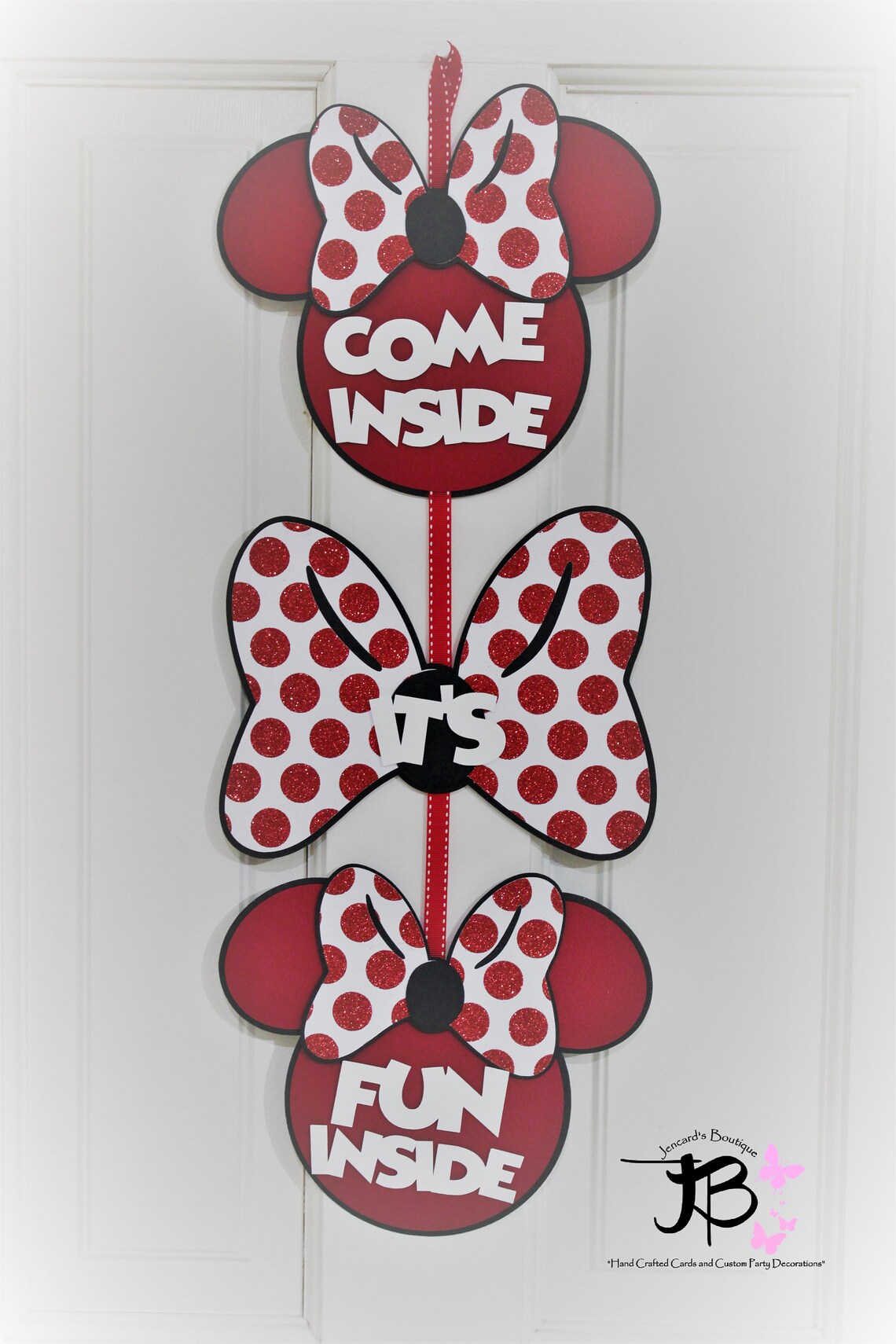 Minnie Mouse Door Sign Minnie Mouse Birthday Door Sign | Etsy