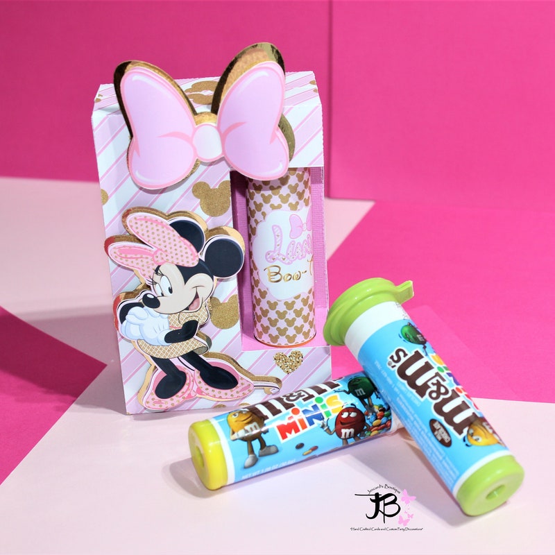 Minnie Mouse Candy Boxes - Etsy