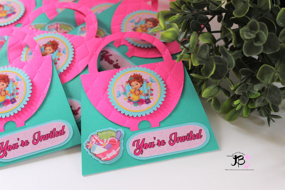 Purse Birthday Invitations Girls Birthday Invitations Fancy - Etsy