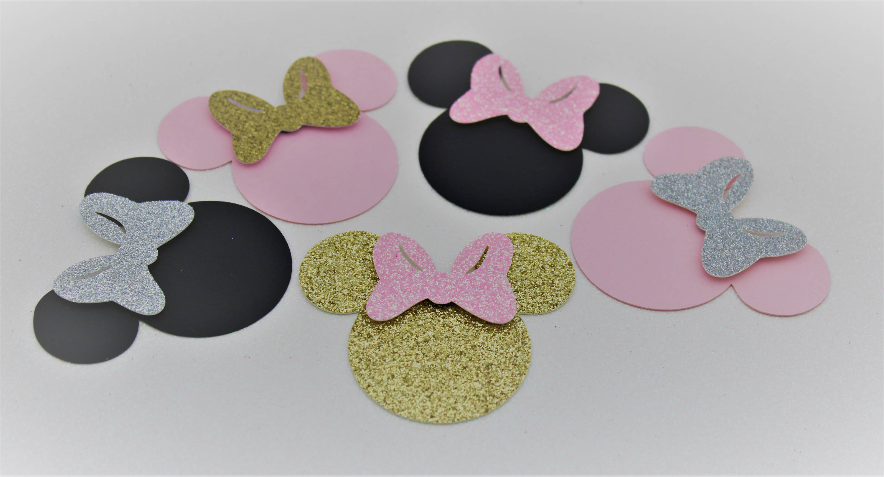 Minnie Mouse Paper Cutouts Minnie Scrapbook Minnie Party | Etsy