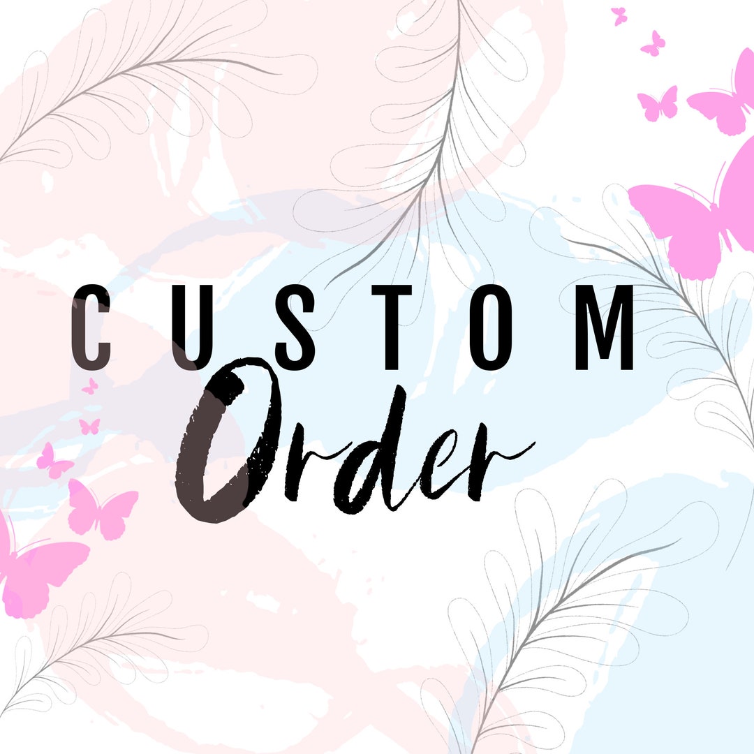 Custom Order, Personalized Order, Custom Party Favors, Personalized ...