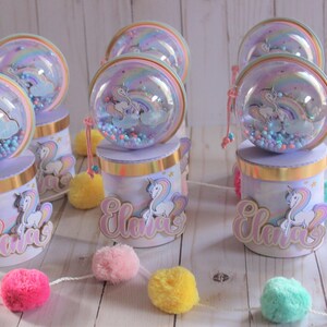 Unicorn Potato Cans, Unicorn Favor Box, Unicorn Personalized Potato ...