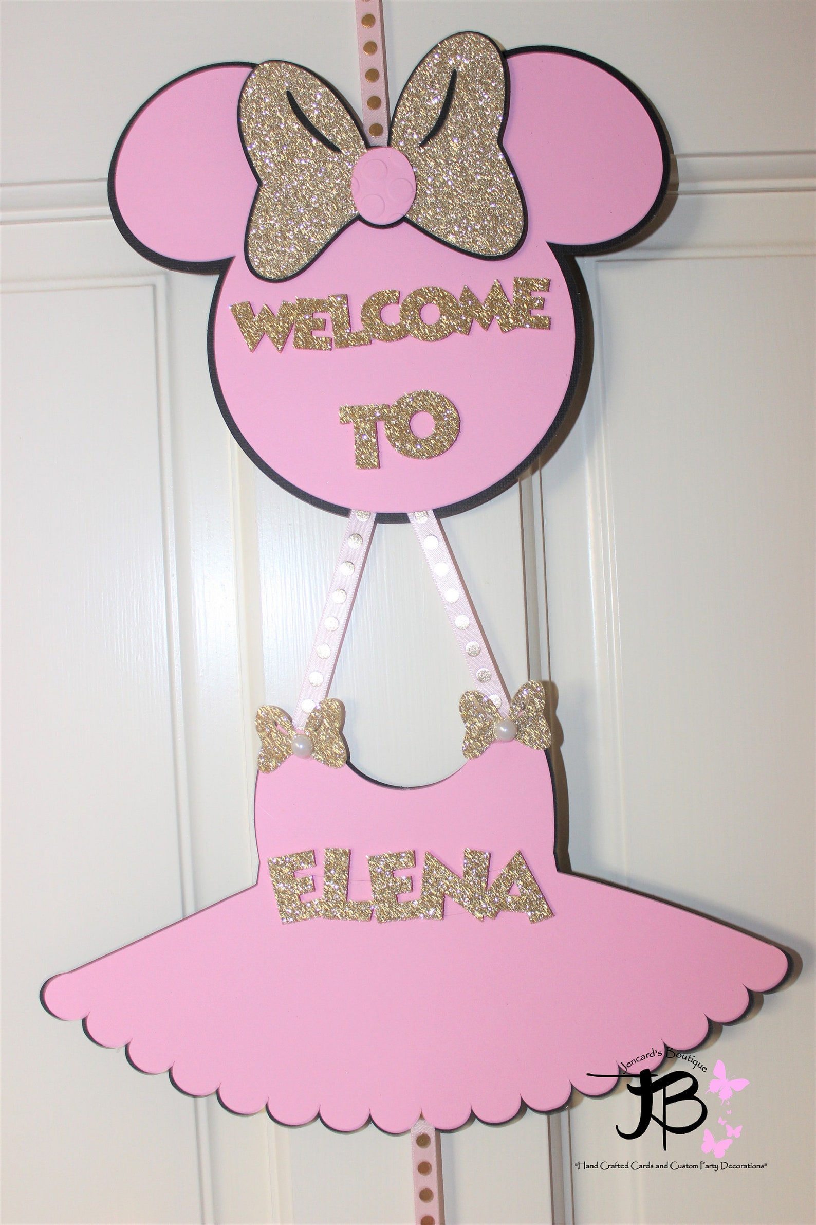 Minnie Mouse Door Sign Minnie Mouse Birthday Door Sign | Etsy