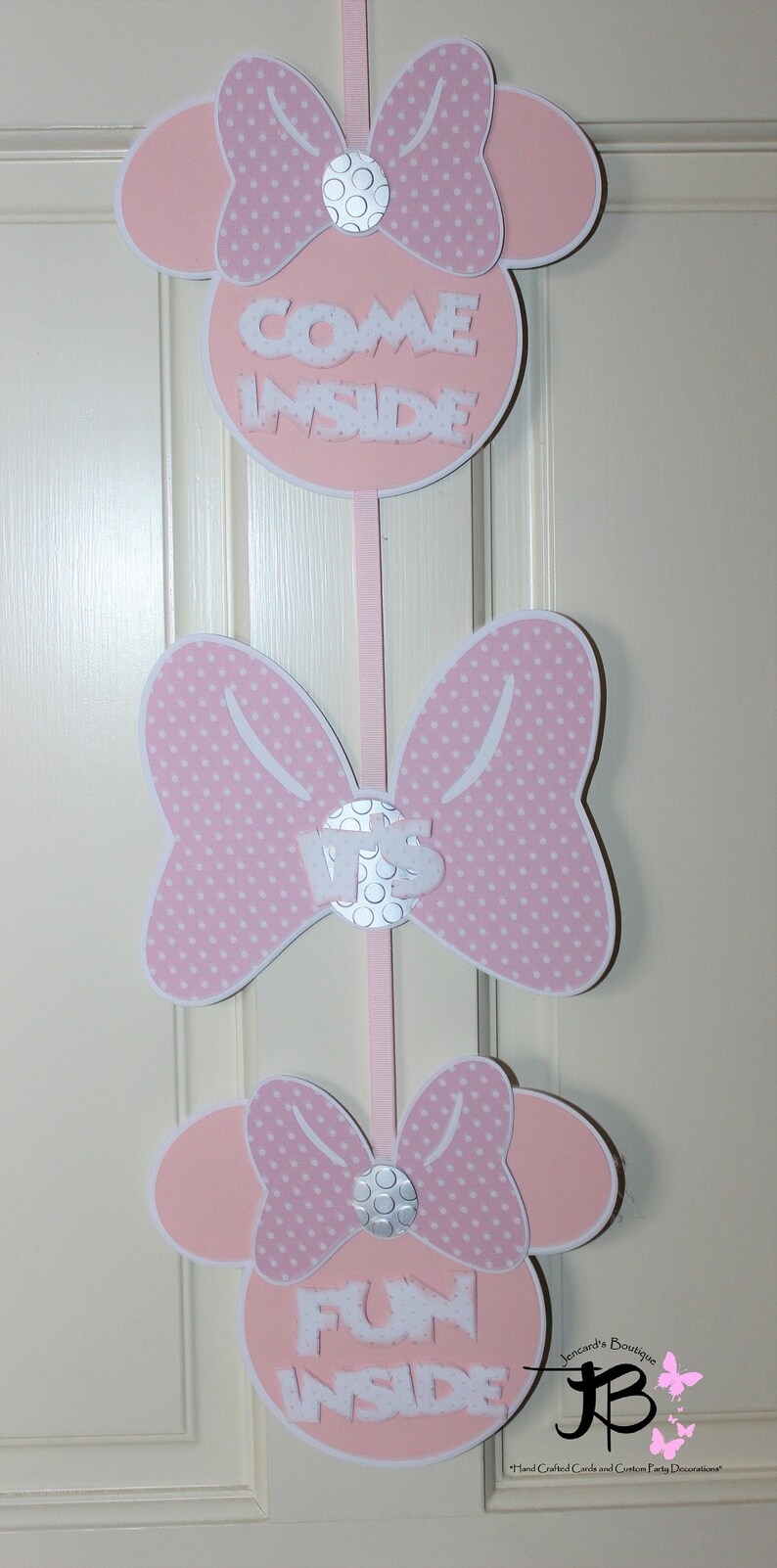 Minnie Mouse Door Sign Minnie Mouse Birthday Door Sign | Etsy