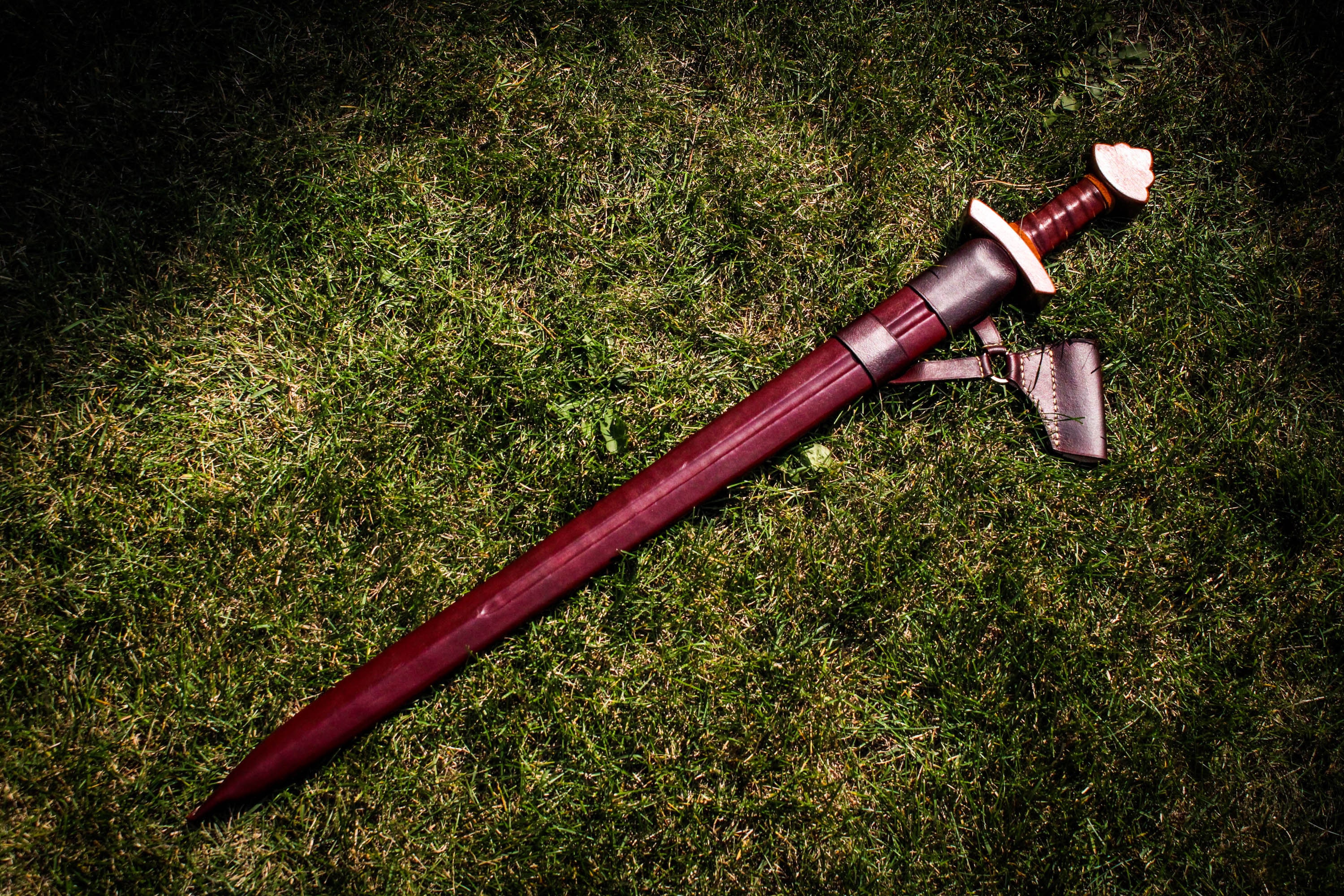 SWORD UPGRADE Scabbard Add-on Leather Sword Scabbard | Etsy