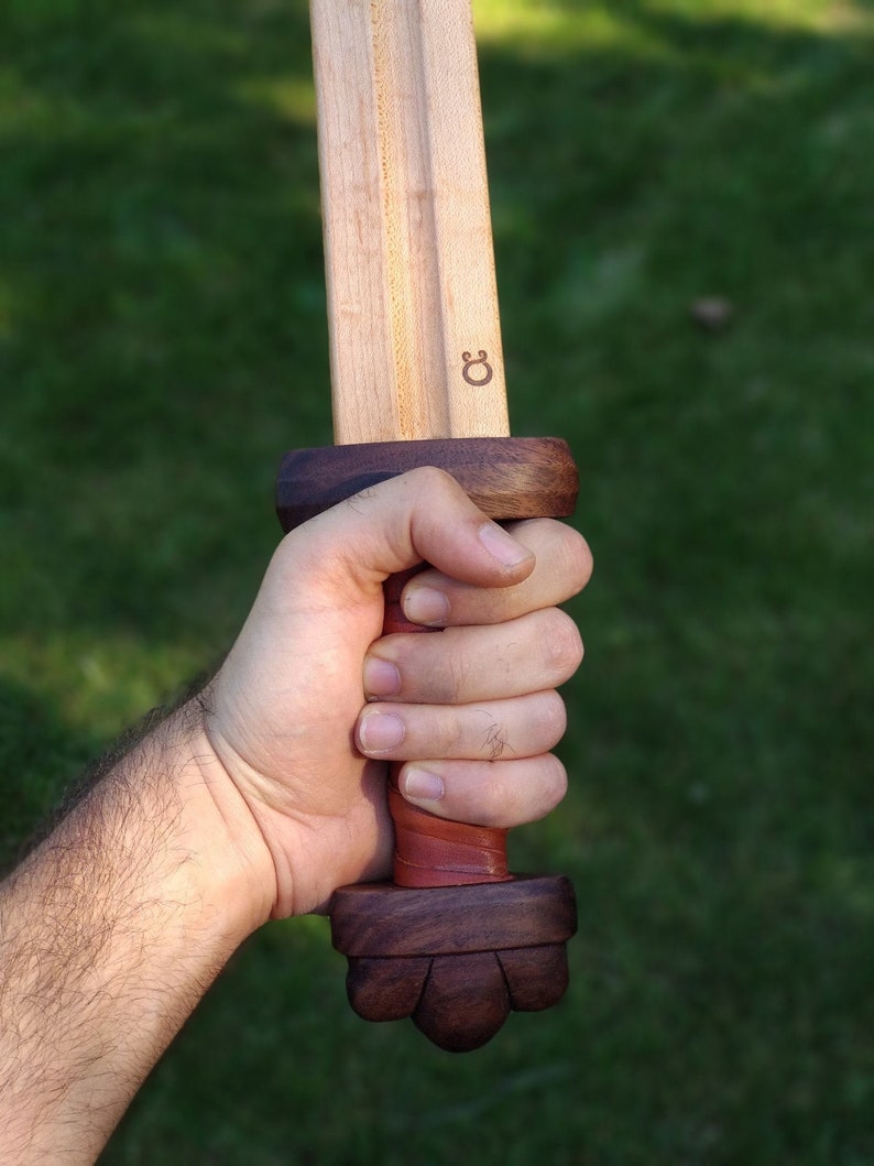 Hersir Viking Sword Wooden Practice Sword Training Sword | Etsy