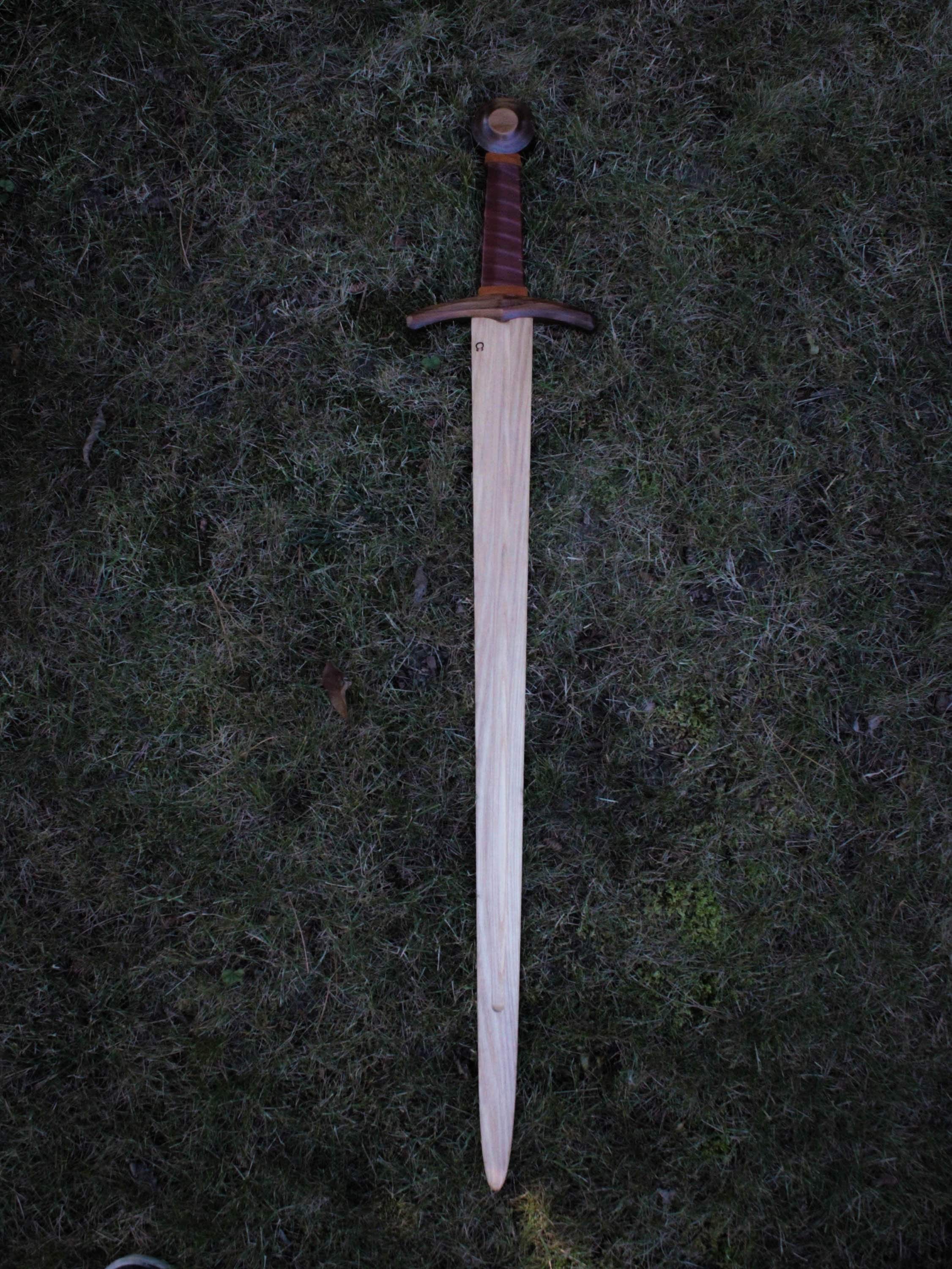 Kingsguard Bastard Sword Wooden Practice Sword Historical - Etsy