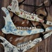 Cottage Core Deer Jawbone Wall Hanging Decor Real Bone Painted Skull ...