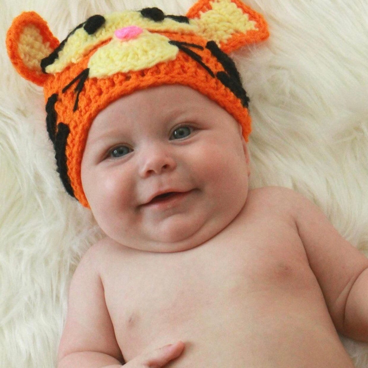 Tigger Baby Newborn Outfit for Photo Prop Crochet or Halloween - Etsy