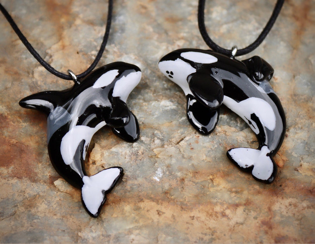 Orca Necklace full Body - Etsy