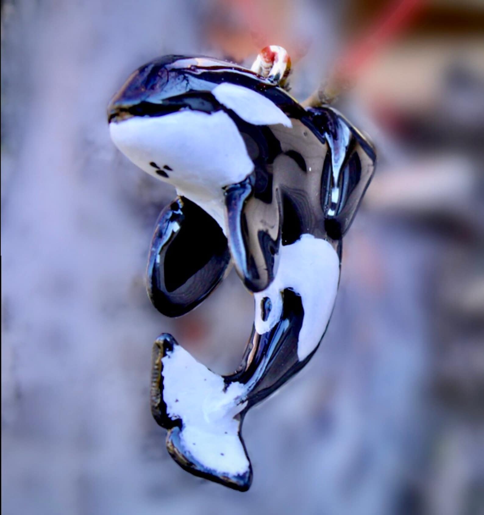 Orca Necklace full Body - Etsy