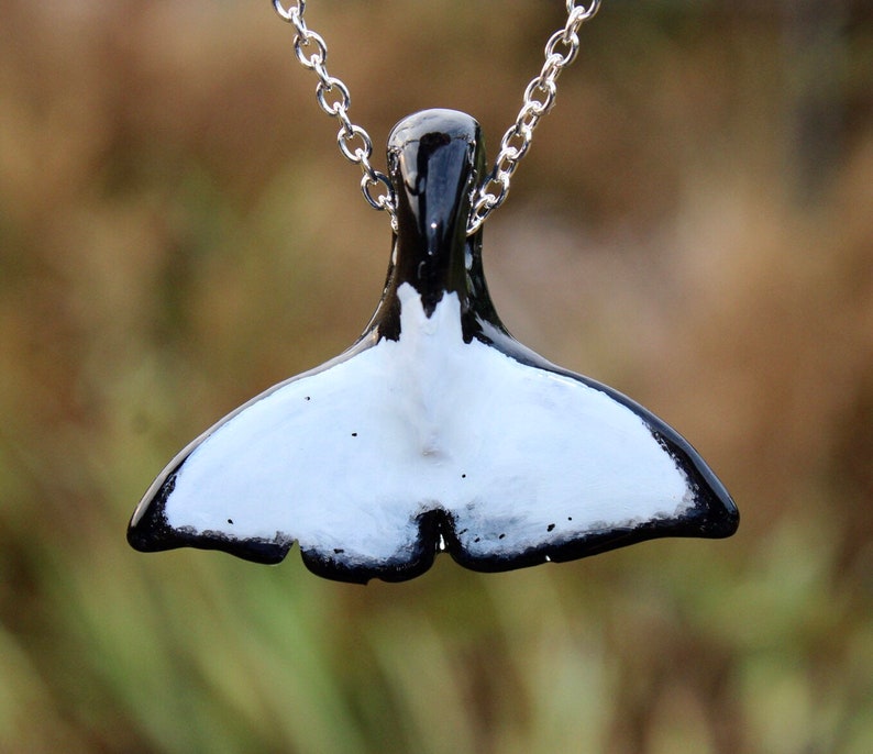 Orca Tail Necklace - Etsy