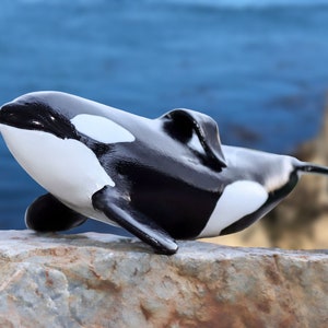 Orca Figurines - Etsy