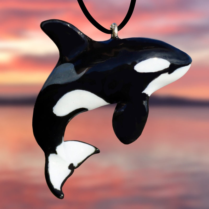 Orca Pendant - Etsy