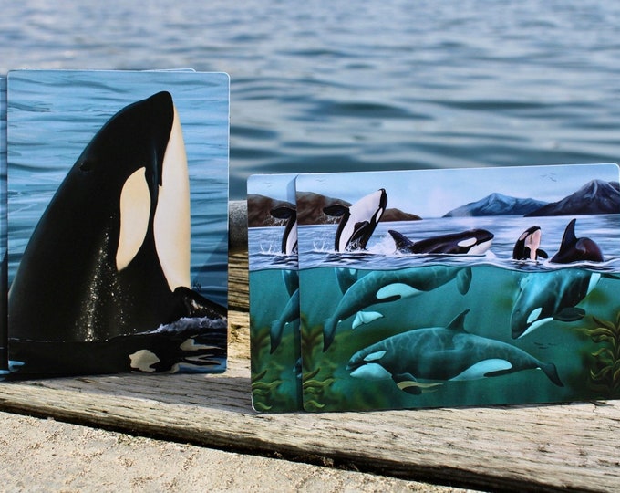 Orca Figurines - Etsy