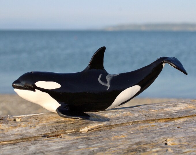 Orca Figurines - Etsy