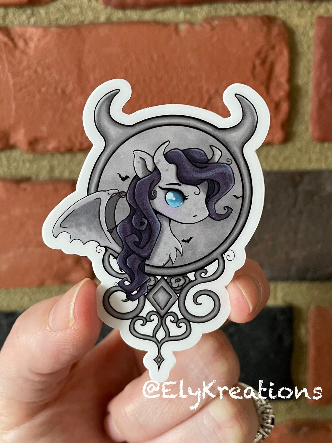 Gargoyle Pony Vinyl Sticker / Free Shipping / Waterproof / Weatherproof ...