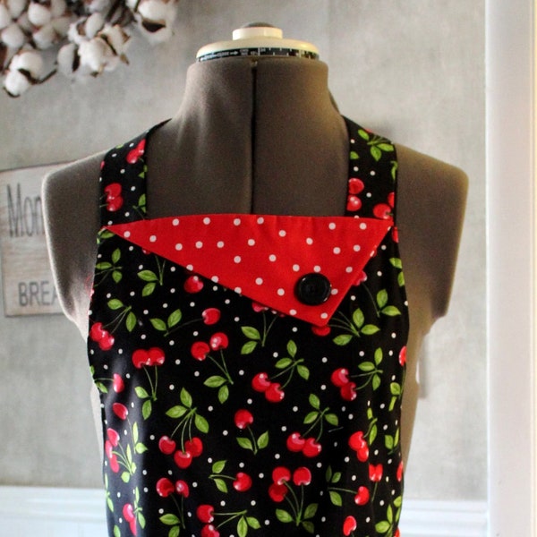 Cherry Apron - Etsy