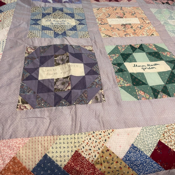 Friendship Quilt - Etsy