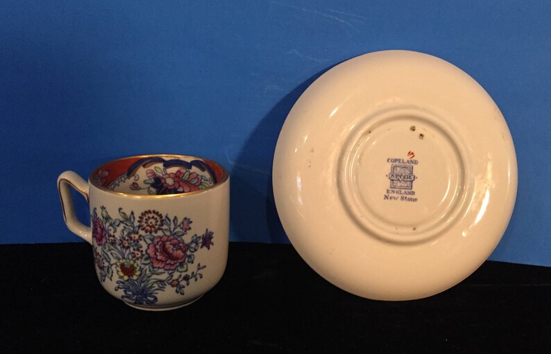 Antique 19th Century Copeland Spode Demitasse Cup & Saucer - Etsy