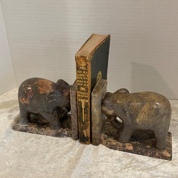 Elephant Bookends - Etsy Australia