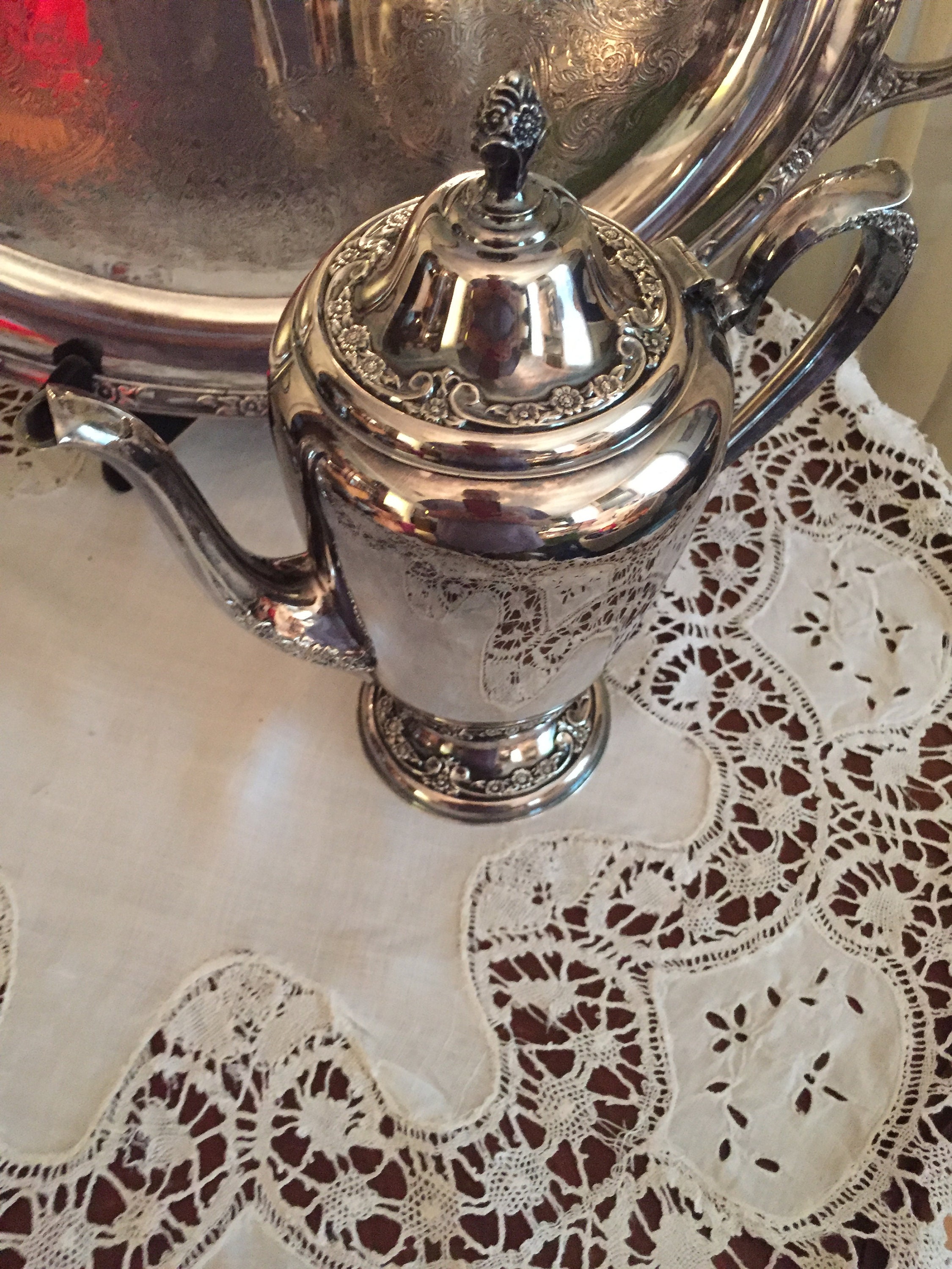 Victorian Rose Teaset - Etsy