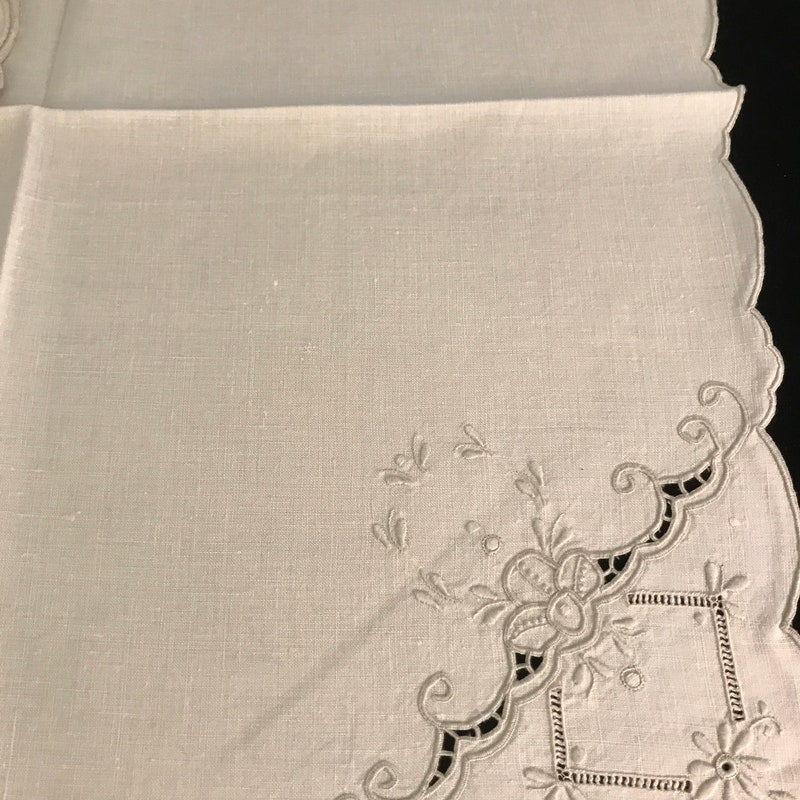 Embroidered Cutwork - Etsy