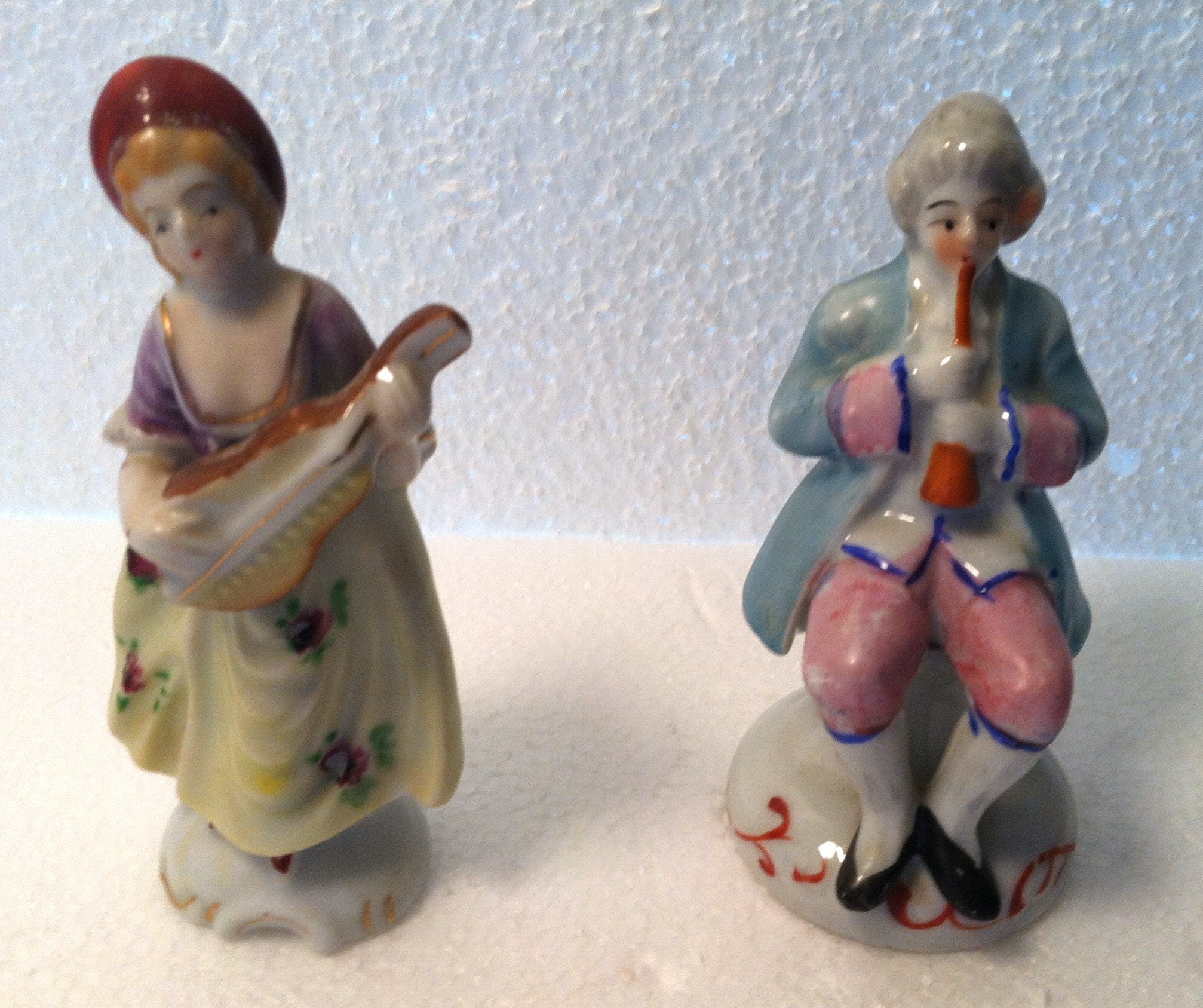 Pair of Occupied Japan Musical Figurines - Etsy