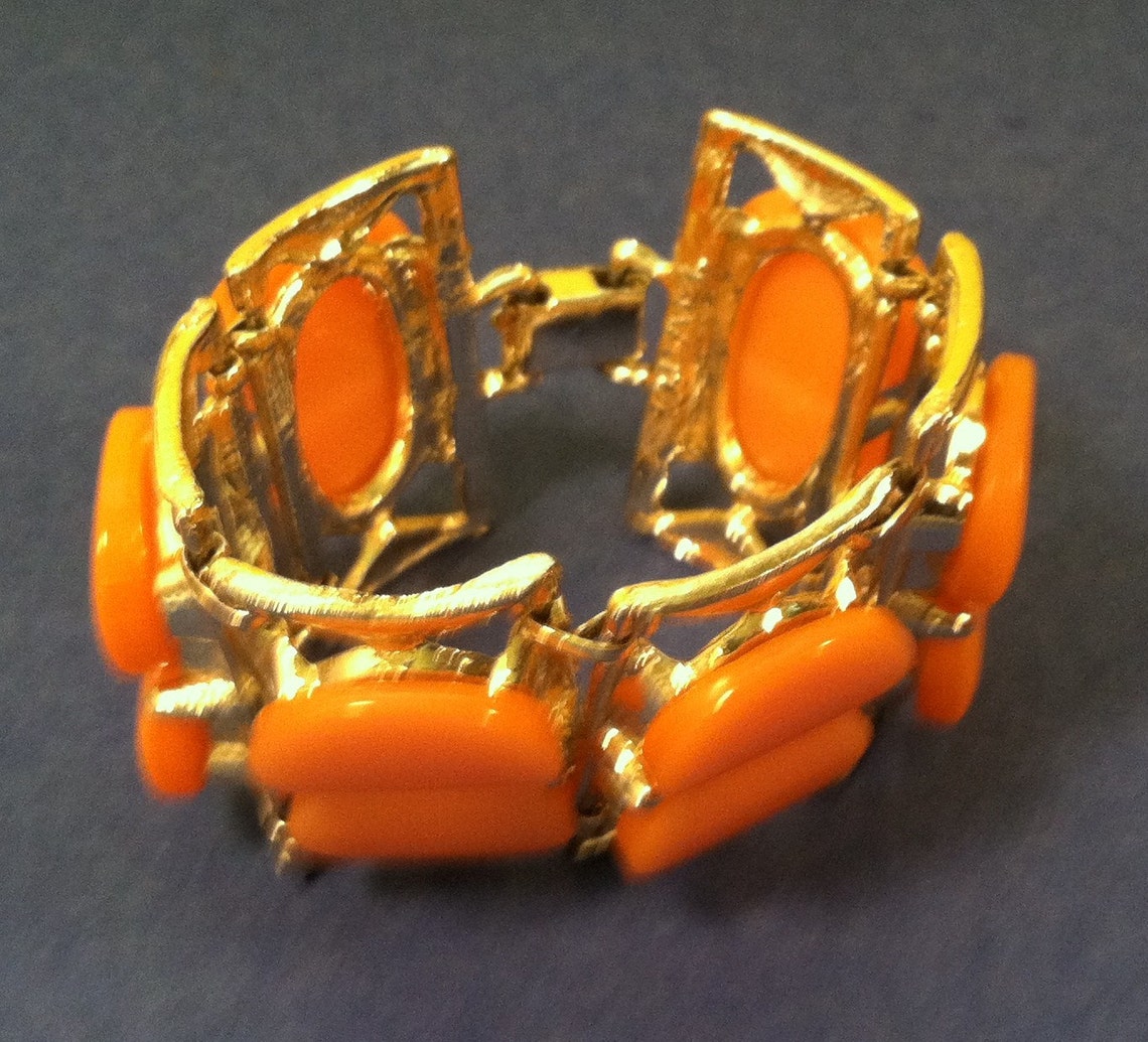 Vintage Lucite Bracelet Circa 1950 - Etsy