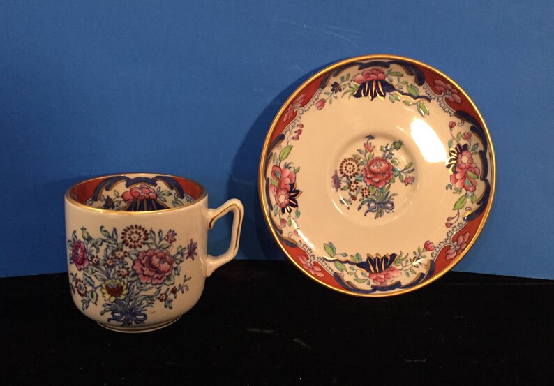 Antique 19th Century Copeland Spode Demitasse Cup & Saucer - Etsy
