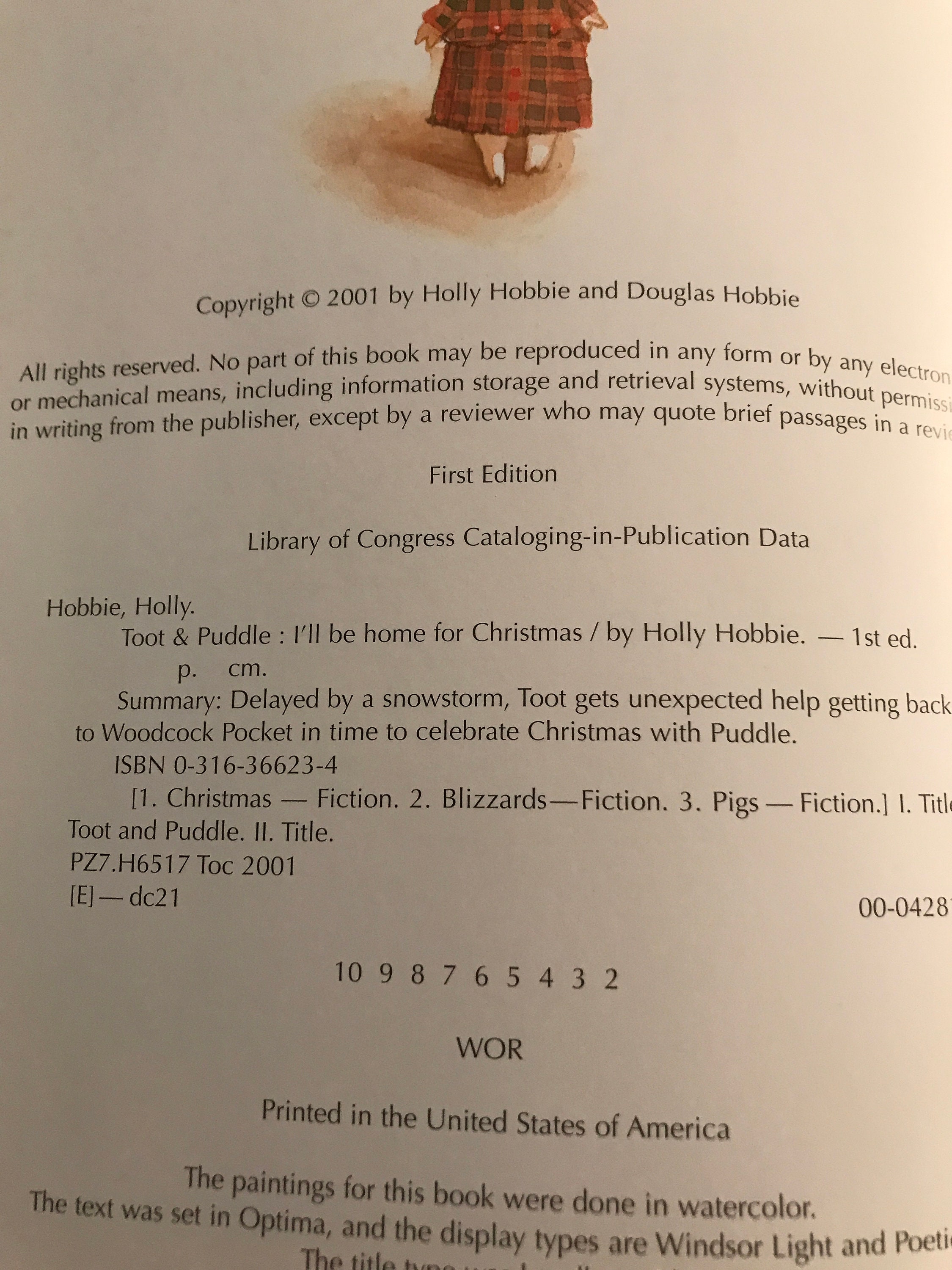 Toot & Puddle i'll Be Home for Christmas by - Etsy