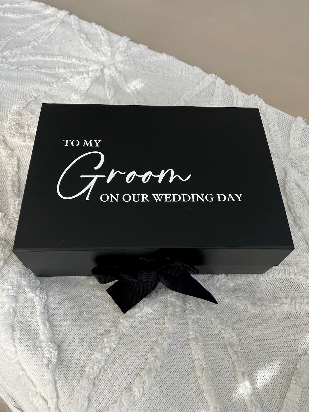 To My Groom Gift Box | Magnetic Gift Box | Groomsman Gift Box | Gift ...