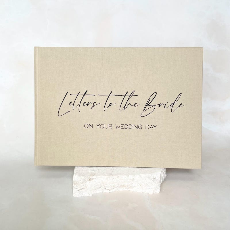 Letters to the Bride Book - Etsy