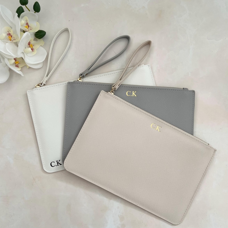 Monogram Clutch - Etsy