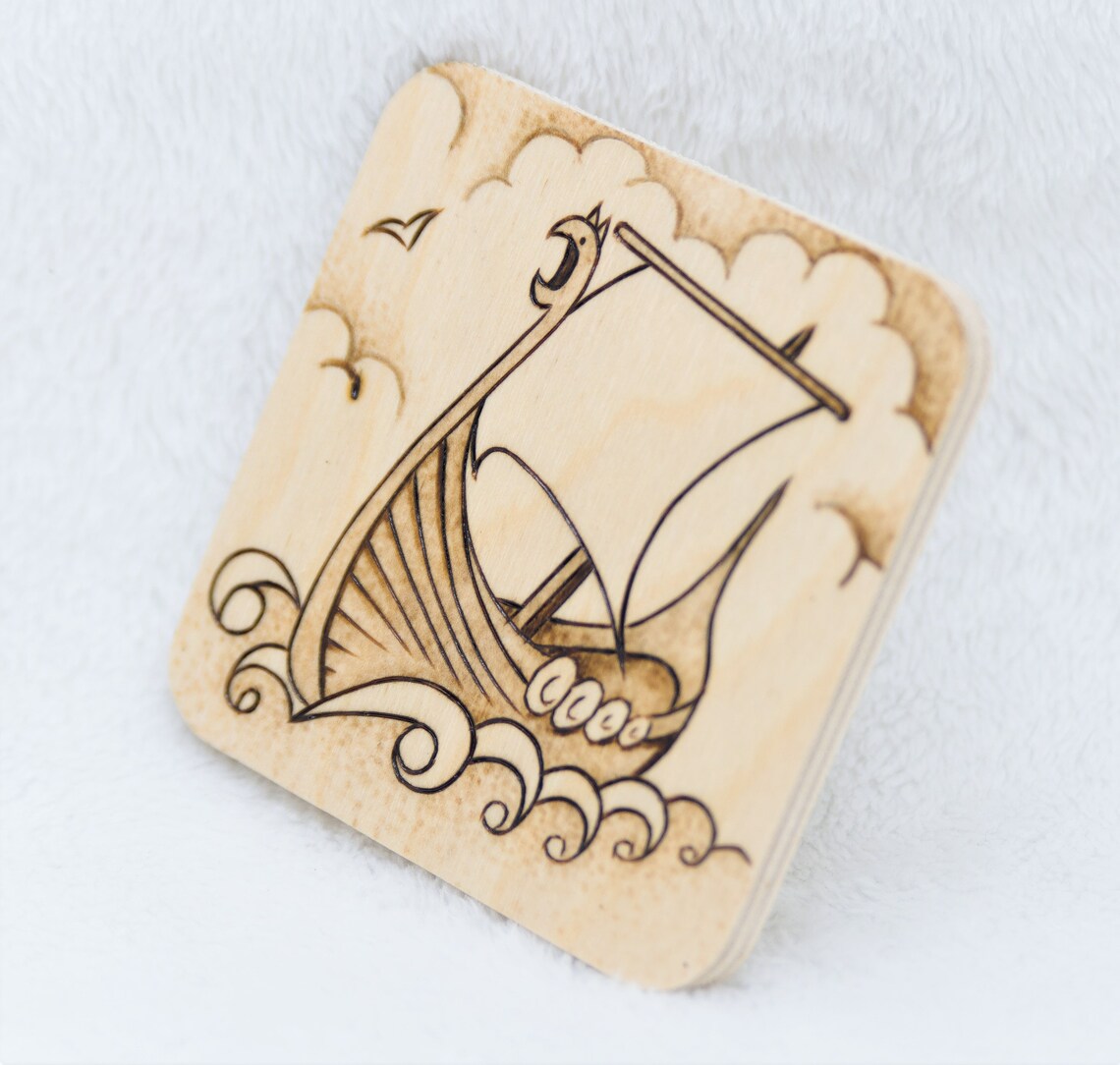 Magnet Viking Ship - Etsy