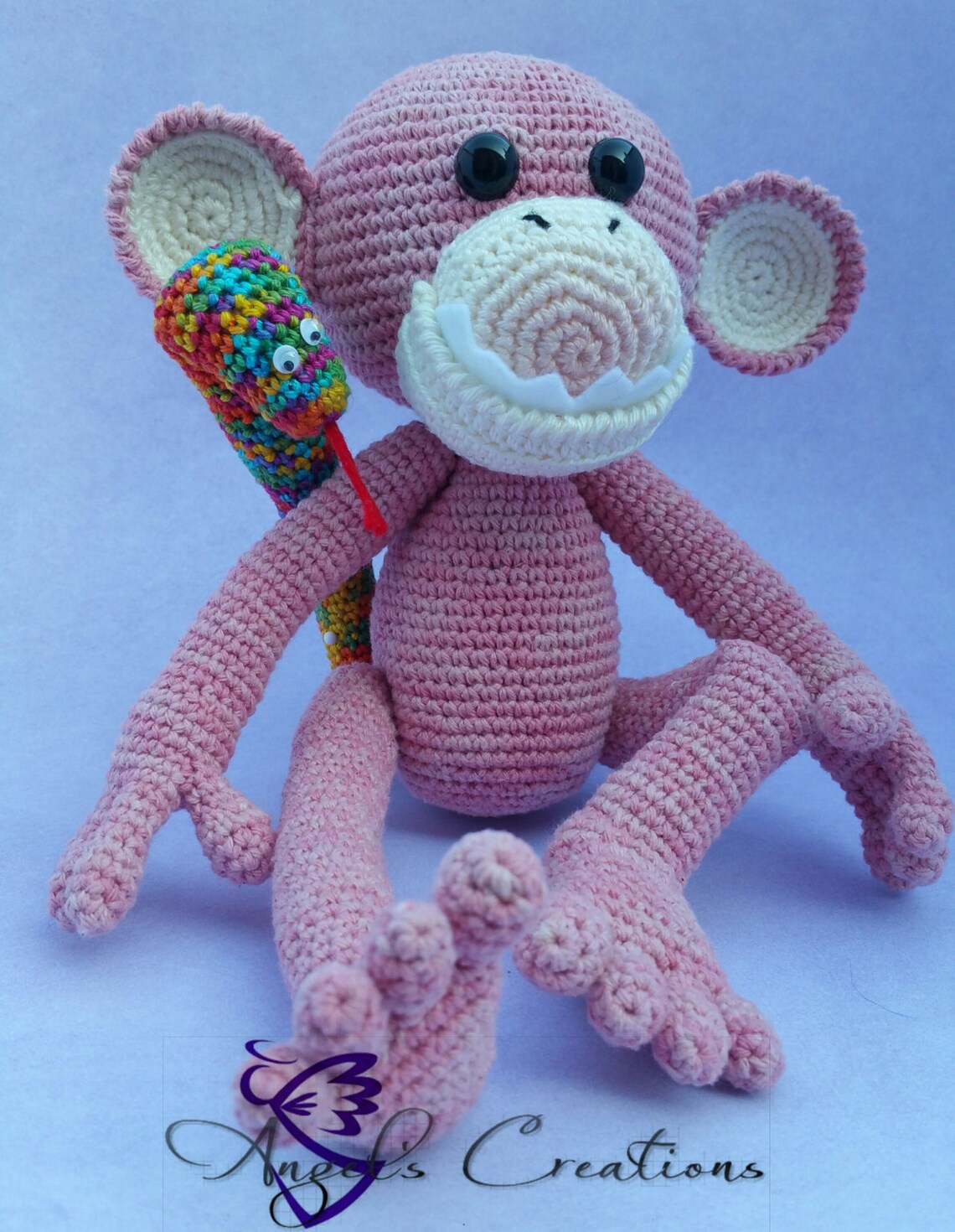 Snake Monkey | Etsy