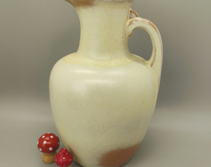 Vintage Frankoma #8 Jug or Pitcher - Desert Gold Satin Glaze - Etsy