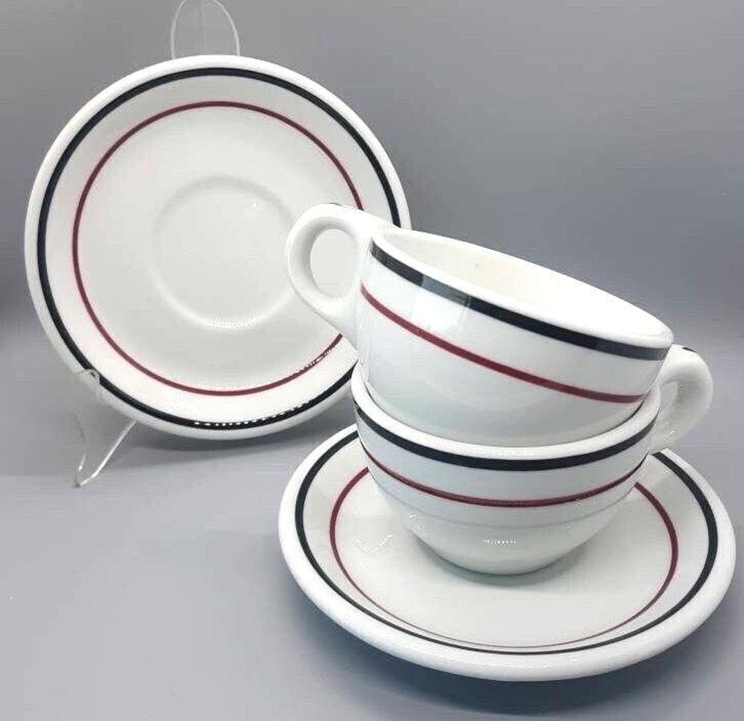 Vintage Shenango China Restaurant Ware - Cup & Saucer Set - 20 ...