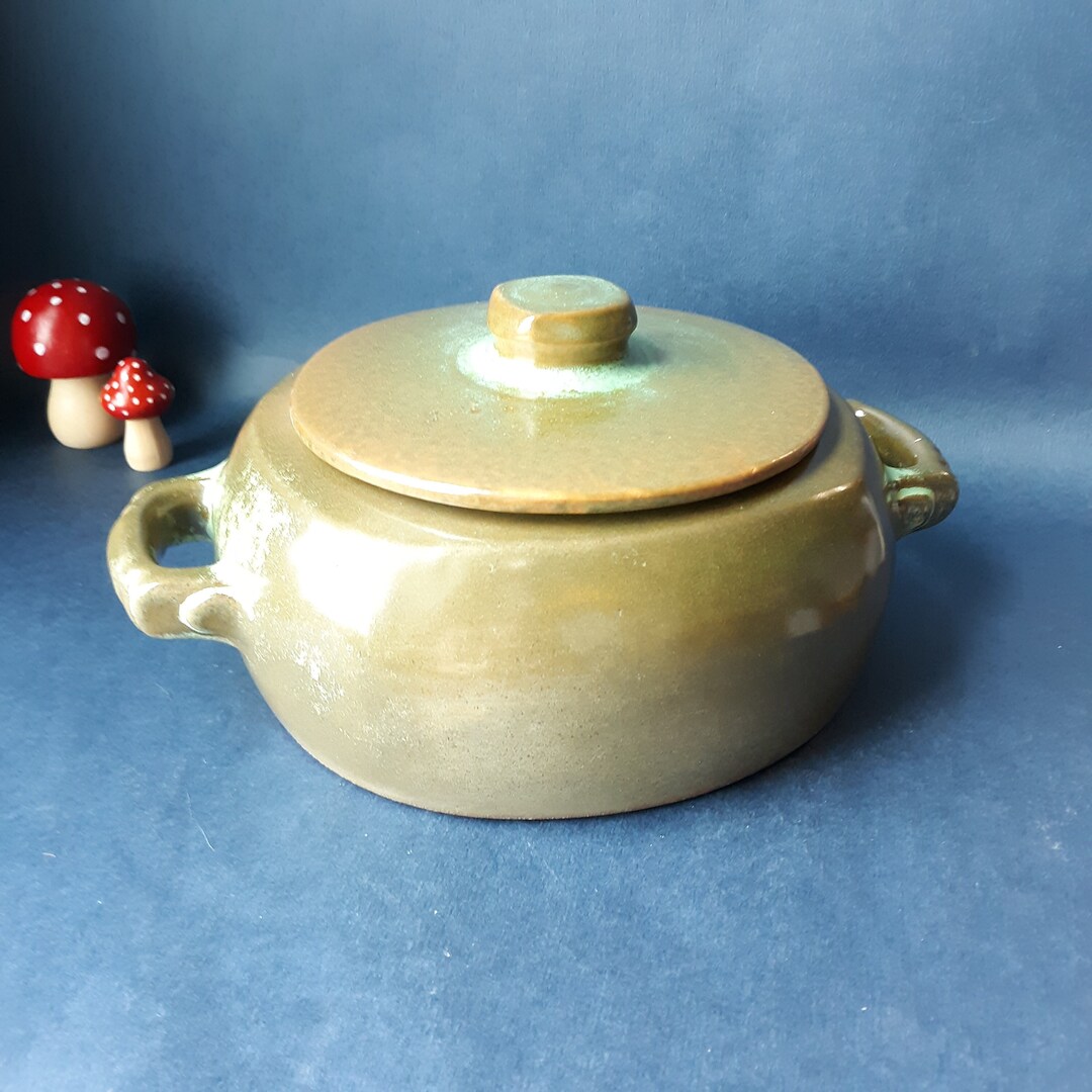 Vintage Frankoma 5V Casserole Bean Pot 1940s Ada Clay - Etsy