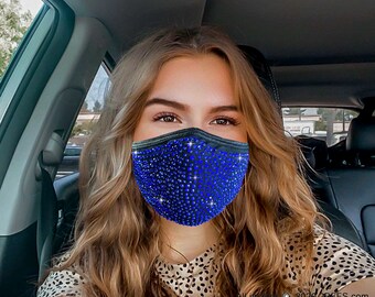 Bling Face Mask | Etsy