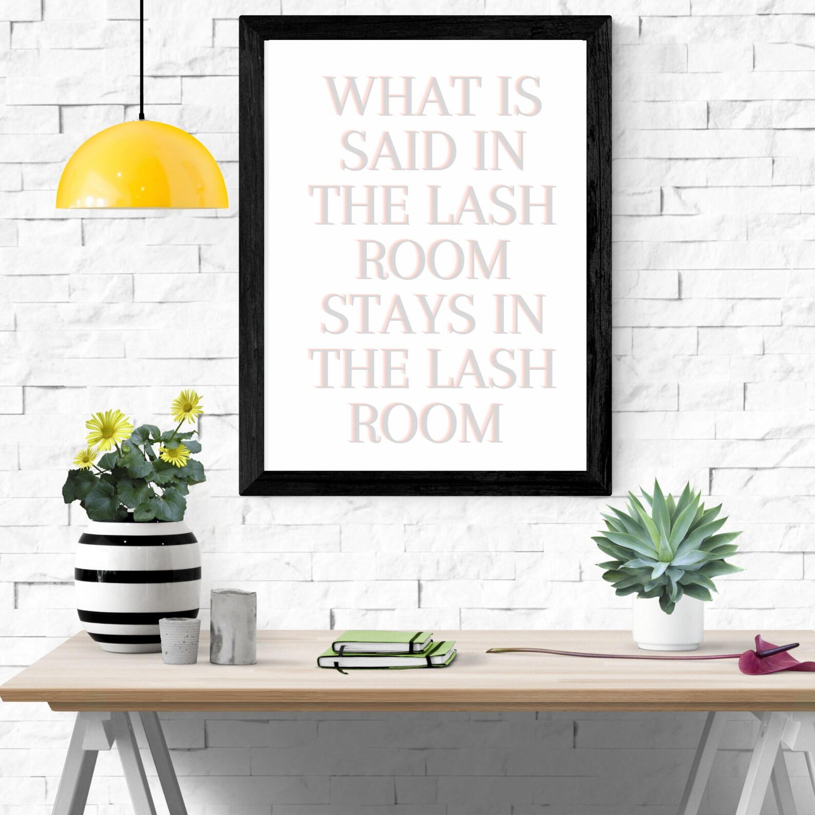 Lash Room Rules Print: Spa Wall Decor (digital Download) - Etsy