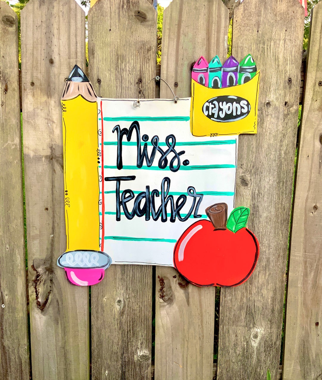 Teacher Door Hanger, Teacher Door Hangers, Classroom Door Hanger ...