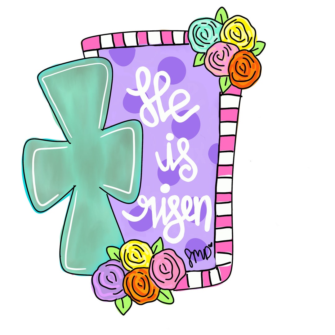 Easter Door Hanger Template - Etsy