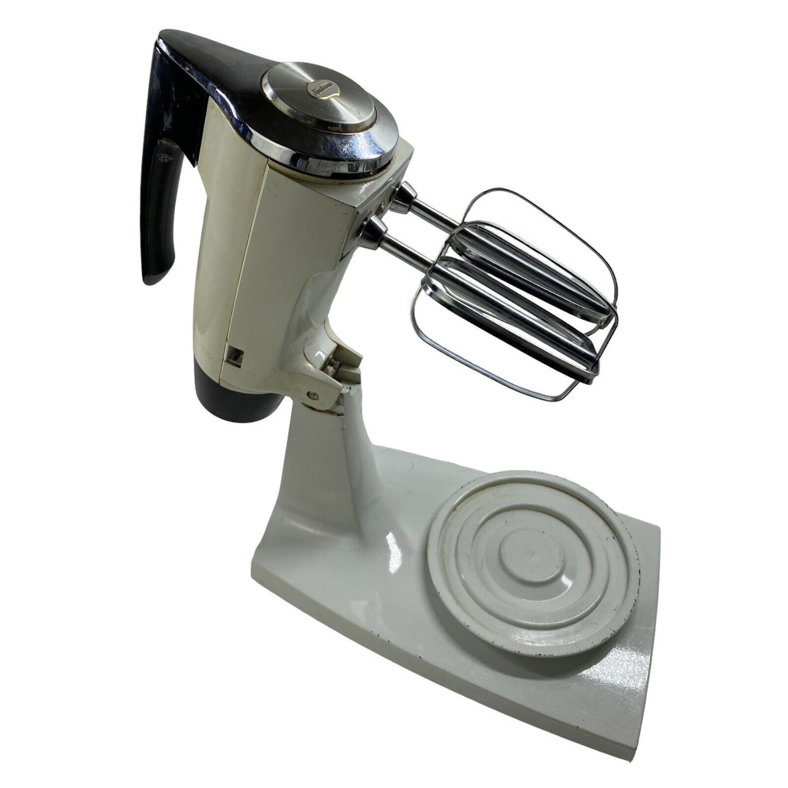 Vintage Sunbeam Mixmaster Stand Mixer With 2 Bowls, Beaters & Juicer ...