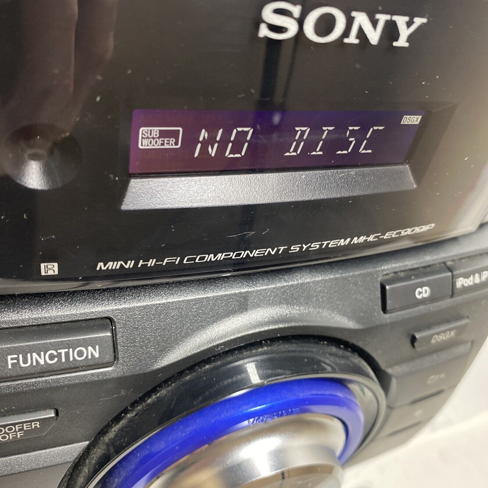 Sony Mhc-ec909ip Hi-fi Music System Receiver CD Player MP3 - Etsy UK