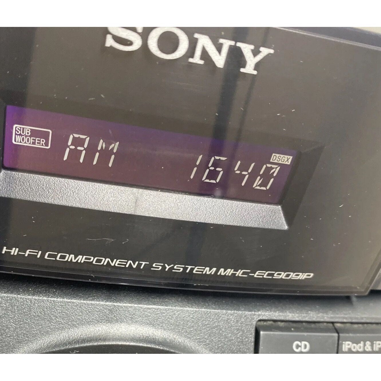 Sony Mhc-ec909ip Hi-fi Music System Receiver CD Player MP3 - Etsy UK