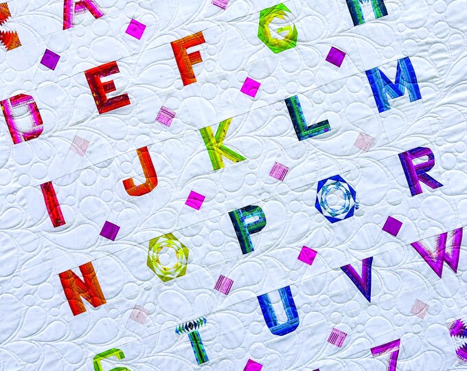 Alison Glass Mini Alphabet Pattern - Etsy