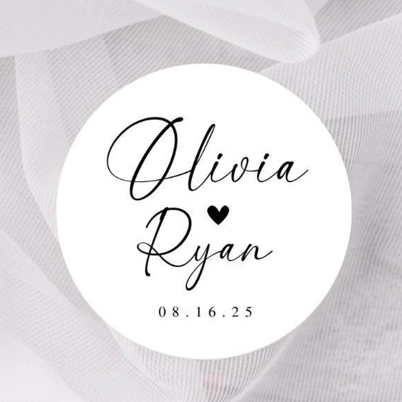 Wedding Favor Stickers - Etsy